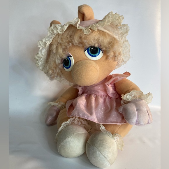 Hasbro | Toys | Vintage Hasbro Softies Baby Miss Piggy Plush Jim Henson ...
